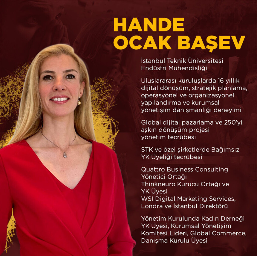 Hande Ocak Başev kimdir? Galatasaray'ın yeni CEO'su - Spor Haberleri